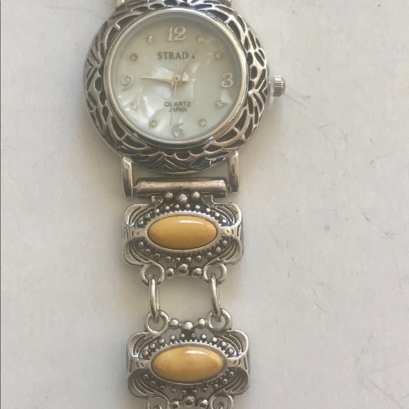 Strada | Accessories | Strada Yellow Jade Quartz Watch | Poshmark